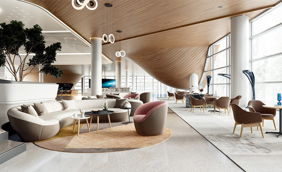 Modern Lounge Seating | Hongye Office Furniture