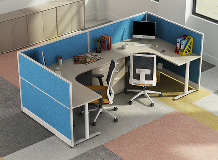Modern Privacy Cubicles for Office | Hongye Office Furniture