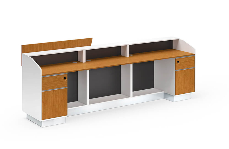 Modern Front Receptionist Desk with Drawers - Buy receptionist desk ...