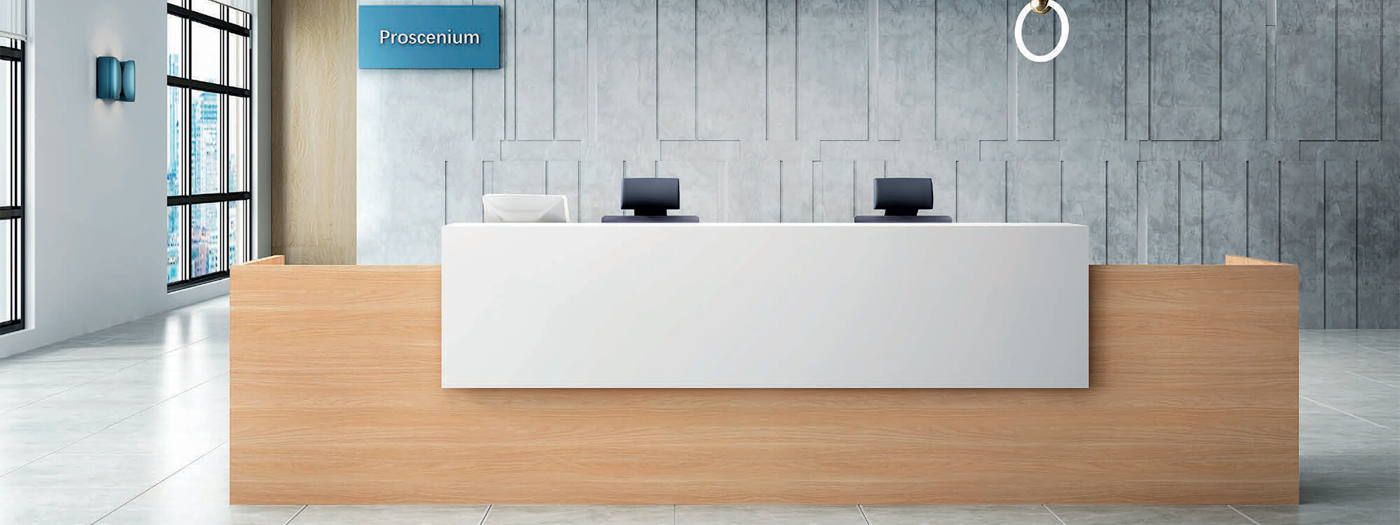 Modern Design Reception Desk for Office | Hongye Office Furniture