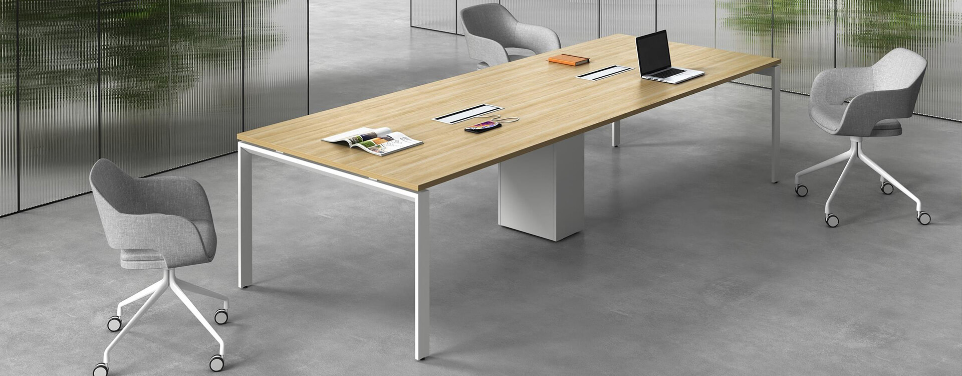 Simple Office Conference Table for Cooperation | Hongye Furniture